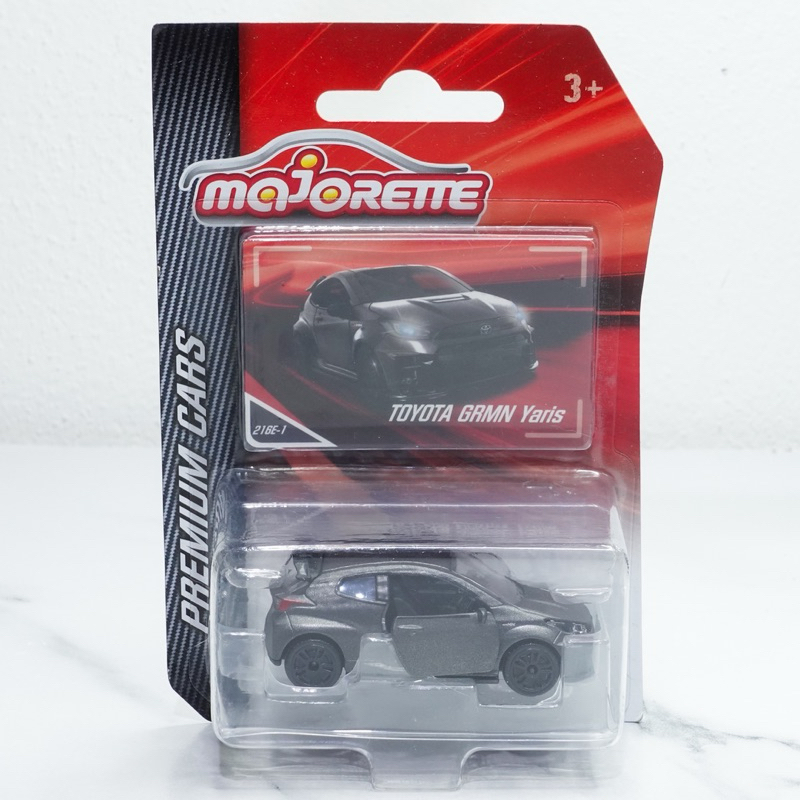 โมเดลรถเหล็ก มาจอเร็ตต์ Majorette แพ็ค Toyota GR Yaris สีดำเทา ล้อสีดำ ...