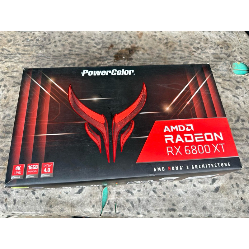 POWERCOLOR RX 6800 XT RED DEVIL มือสอง สภาพสวย ครบกล่อง ใช้งานปกติครับ ...