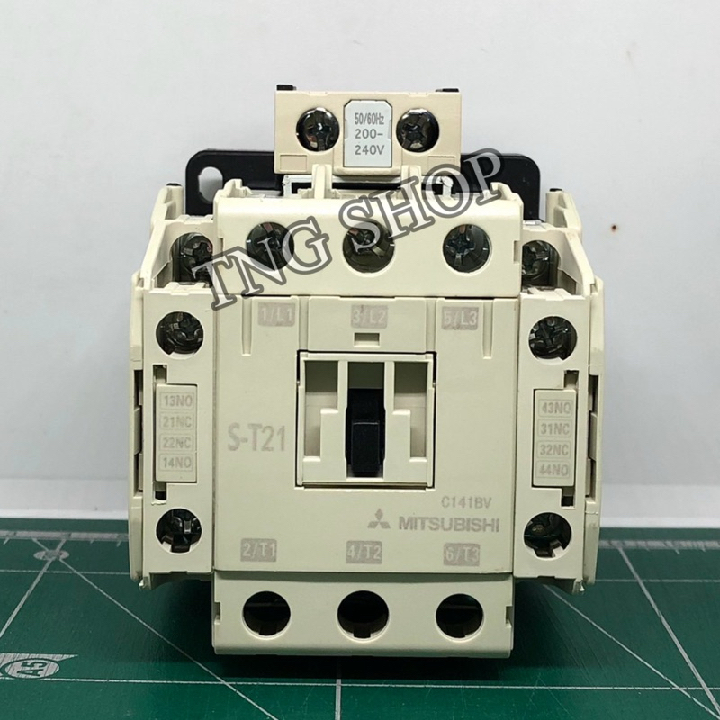 S-T21 ST21 lth=32A 200-240VAC ยี่ห้อ MITSUBISHI แมกเนติก คอนแทคเตอร์ MAGNETIC CONTACTOR พร้อมส่ง ...