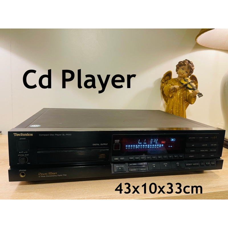 CD-02-270324 TECHNICS SL-P550 เครื่องเล่นซีดีมือสองจากประเทศญี่ปุ่น แถม ...