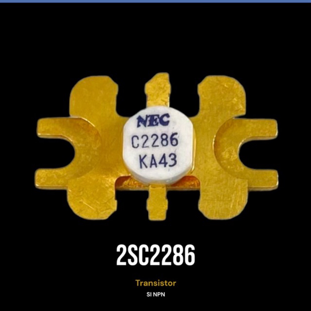 2SC2286 C2286 SI NPN transistor NEC Japan ทรานซิสเตอร์ SI NPN (วงจร ...