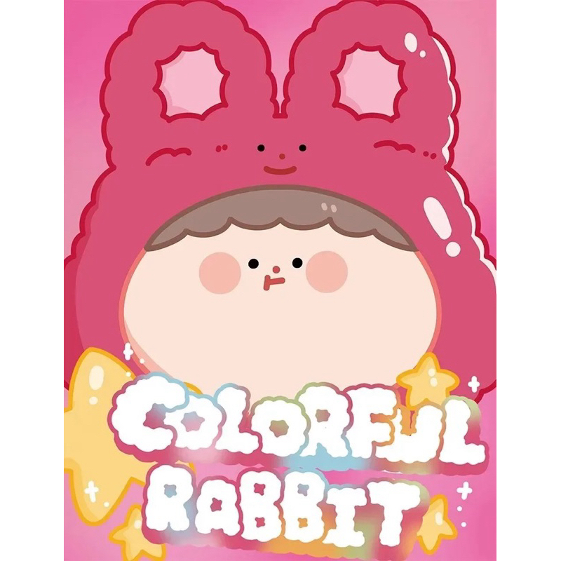 พร้อมส่ง โมเดลจิ๋ว AMLLS Colorful Rabbit แกะเช็คตัว ไม่มีการ์ด | Shopee ...