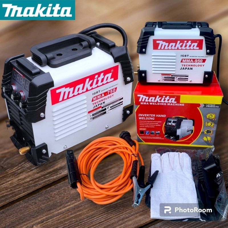 ตู้เชื่อม Makita MMA 950 พร้อมชุดสายเชื่อม 10 เมตร สายดิน 1.20 เมตรราคา | Shopee Thailand