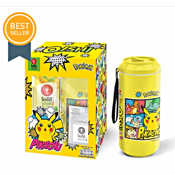 พรีเมี่ยมบ็อกเซ็ตโออิชิ x โปเกมอน Oishi x Pokemon Box Set | Shopee Thailand