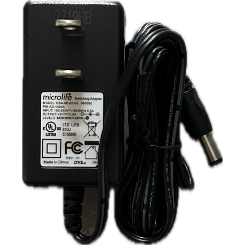 Microlife Adapter สำหรับเครื่องวัดความดัน ดิจิตอล ไมโครไลฟ์/อะแดปเตอร์ ...