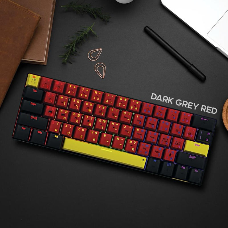 Neolution E-Sport Gaming Keyboard PATHEON คีย์บอร์ดแมคคานิค 61 Keys แบบ ...