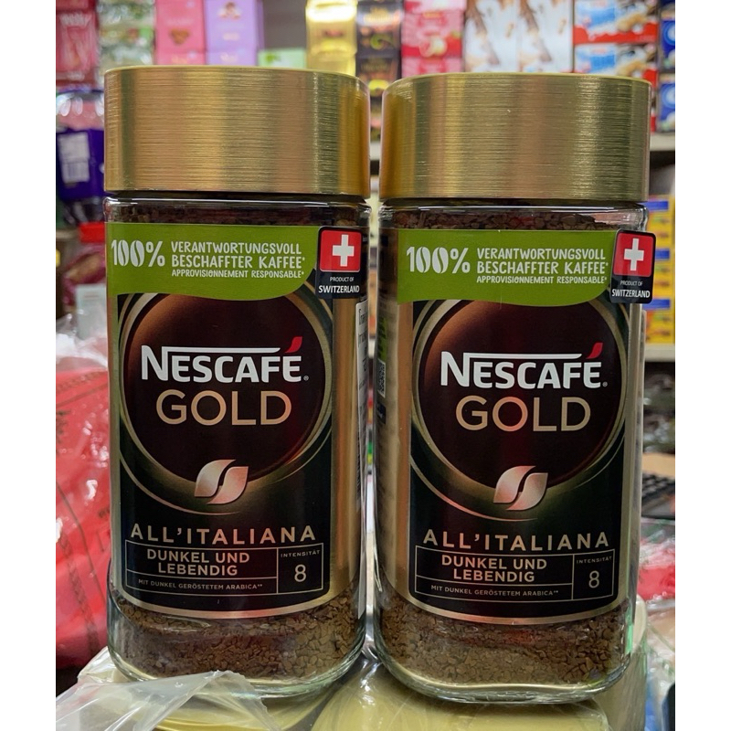 Nescafe GOLD All' Italianaโกลด์ ออล อิตาเลียน่า คอฟฟี่ กาแฟสำเร็จรูป ...