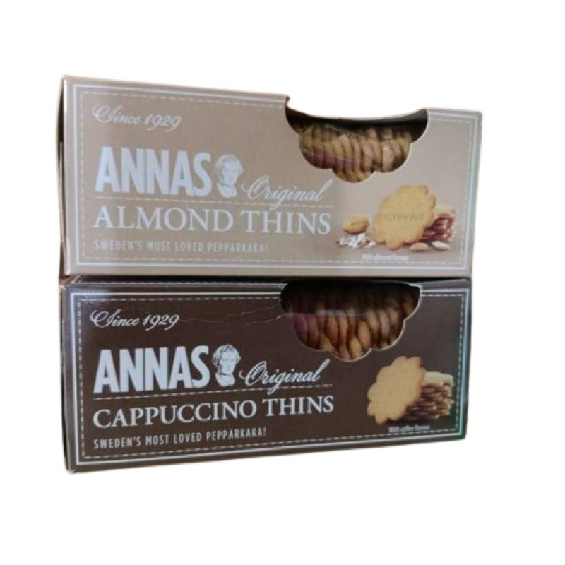 Annas Original Since 1929 ขนมปังขิงที่ยอดนิยมในสวีเดน ขนาด 150 กรัม มี 2 รส | Shopee Thailand