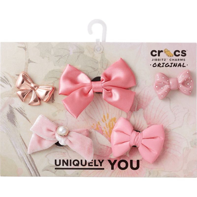 Jibbitz crocs CHARMING BOW 5 PACK ของแท้💯 พร้อมส่งจากไทย | Shopee Thailand