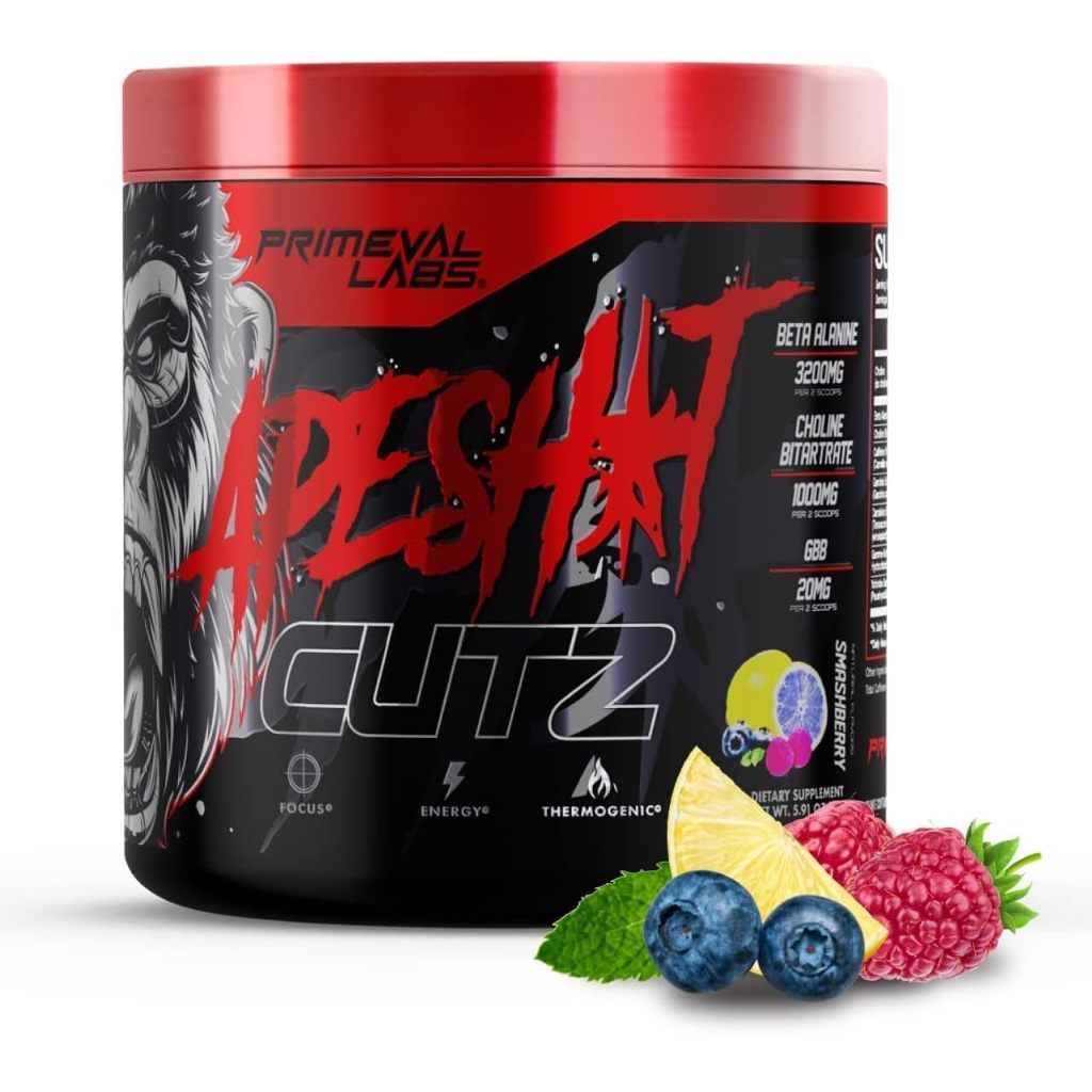 Primeval Labs - Ape Shi*t Cutz Thermogenic Fat Burner Pre-Workout ...