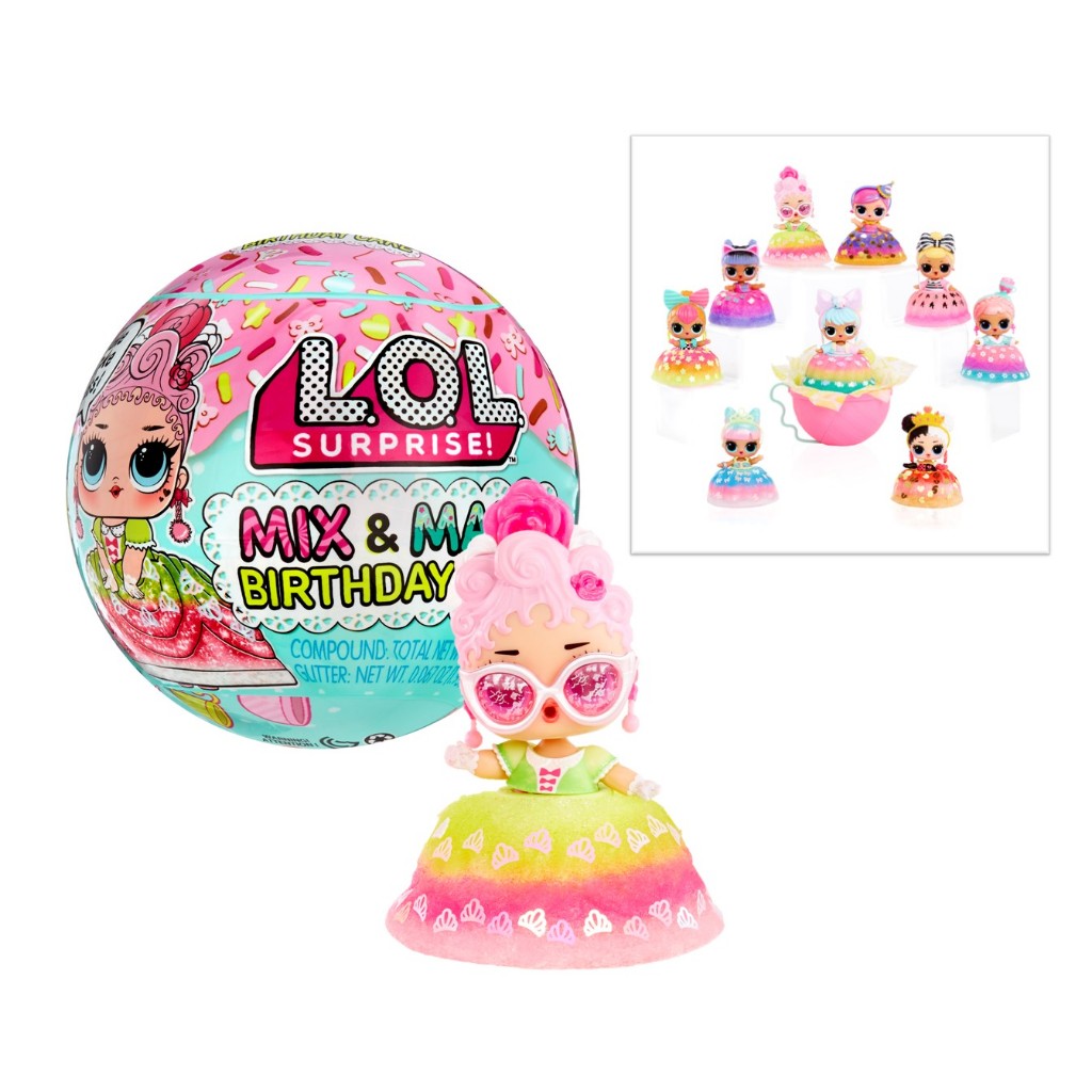 LOL(แอลโอแอล) Surprise Mix & Make Birthday Cake Tots PDQ LL593140 ...