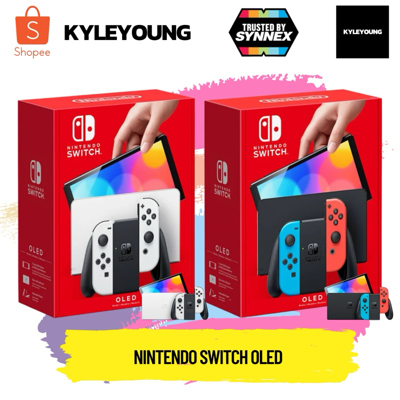 [สินค้ามือ1 พร้อมส่ง] NINTENDO SWITCH OLED ประกัน Synnex | Shopee Thailand
