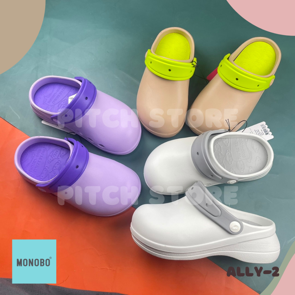MONIGA BY MONOBO รองเท้าแตะแบบสวม รุ่น ALLY-2 (5-8) | Shopee Thailand