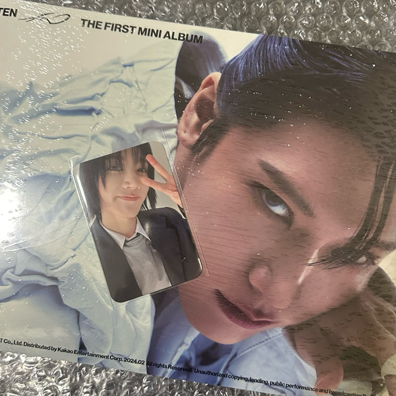 (พร้อมส่ง) อัลบั้ม TEN light on ver. Ten mini album เตนล์ pob soundwave ...