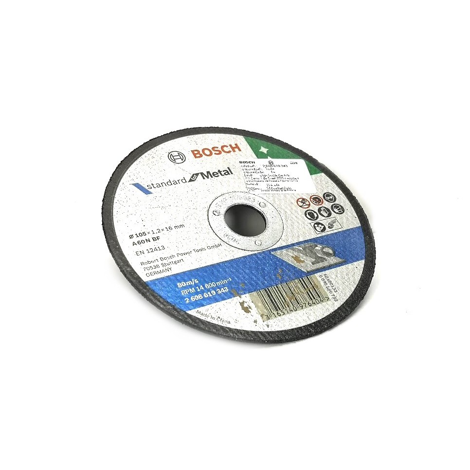 Bosch ใบตัด รุ่น 2608619343 ขนาด 4 นิ้ว ขนาด 1.2 มม. ECO (25ใบ ...