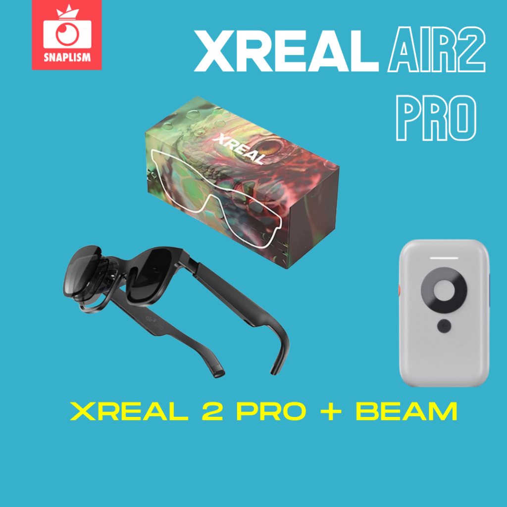 ส่งด่วนใน 30 นาที XREAL AIR 2 PRO AR Glasses, Smart Glasses with Massive 330" Micro-OLED Virtual ...