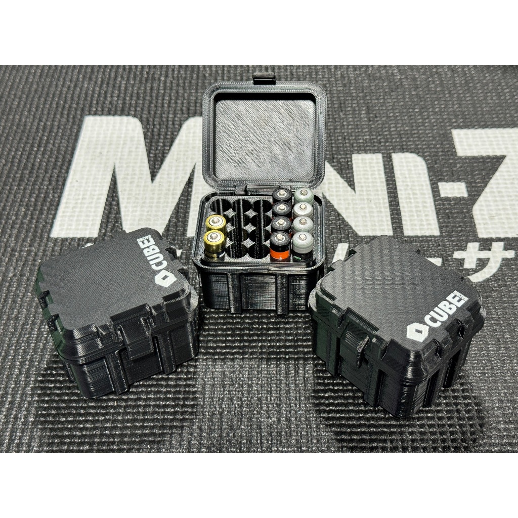Cube Racing AAA Battery Rugged Box 20 Slot กล่องเก็บถ่าน AAA 20 ช่อง ...
