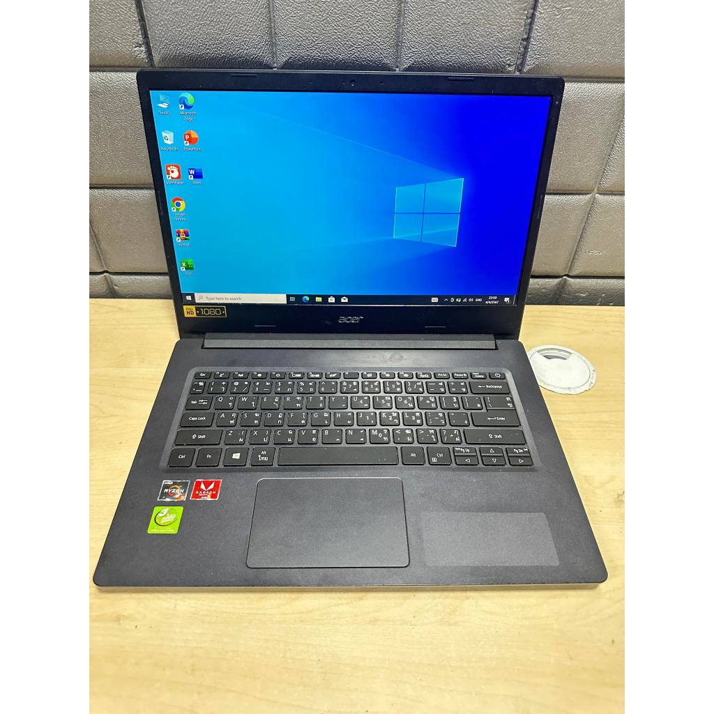โน๊ตบุ๊คRyzen 5 3500U Acer Aspire 3 A314 /RAM8/SSD M.2 512G มือ2สภาพดี ...