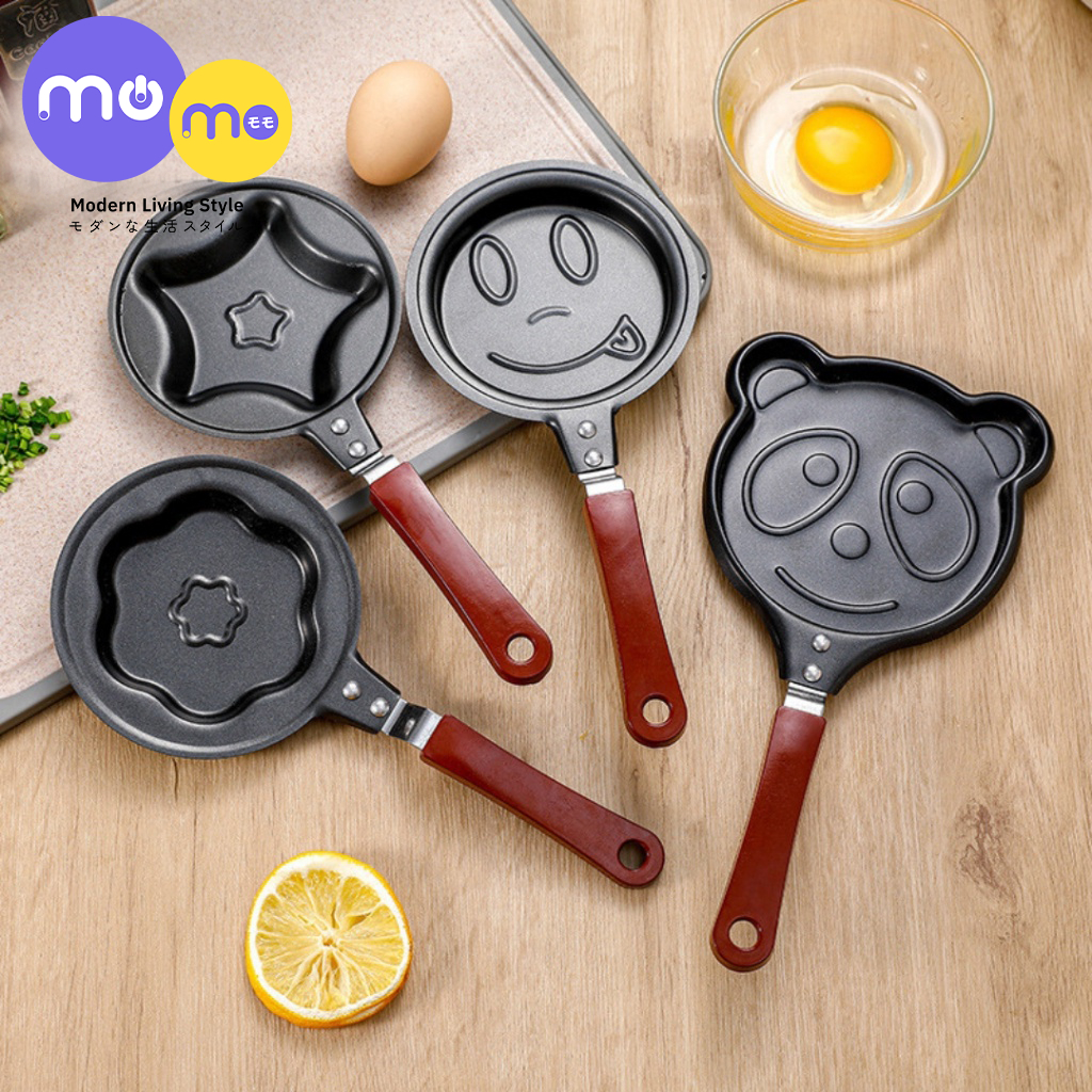 MOMO กระทะ กะทะทำแพนเค้กPB2-PB3-PB4- TR01 กะทะทอดลายการ์ตูน กะทะทอดขนาดเล็กแม่พิมพ์ทำแพนเค้ก ...