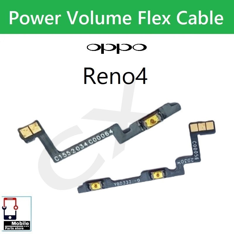 แพรสวิตช์ OPPO Reno4 แพรpower แพรปิดเปิดSwitch flex cable volume button ...