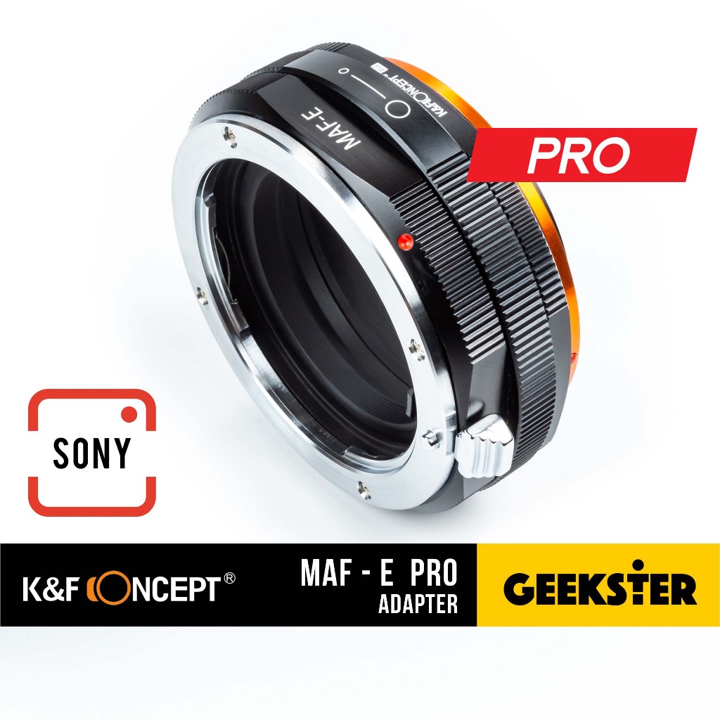 รุ่น PRO K&F MAF-E SONY แข็งแกร่ง ( เมาท์แปลง Pro Minolta AF / Sony A ...