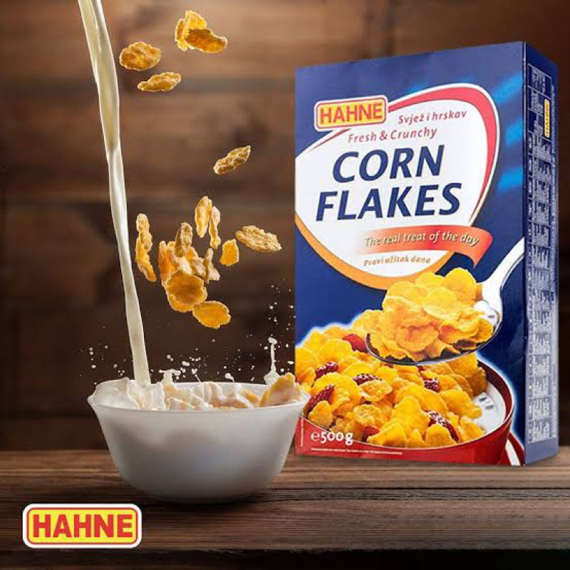 ใหญ่ แท้ Hahne classic corn flakes 375 g. fl คลาสสิคคอนเฟลค นำเข้า | Shopee Thailand