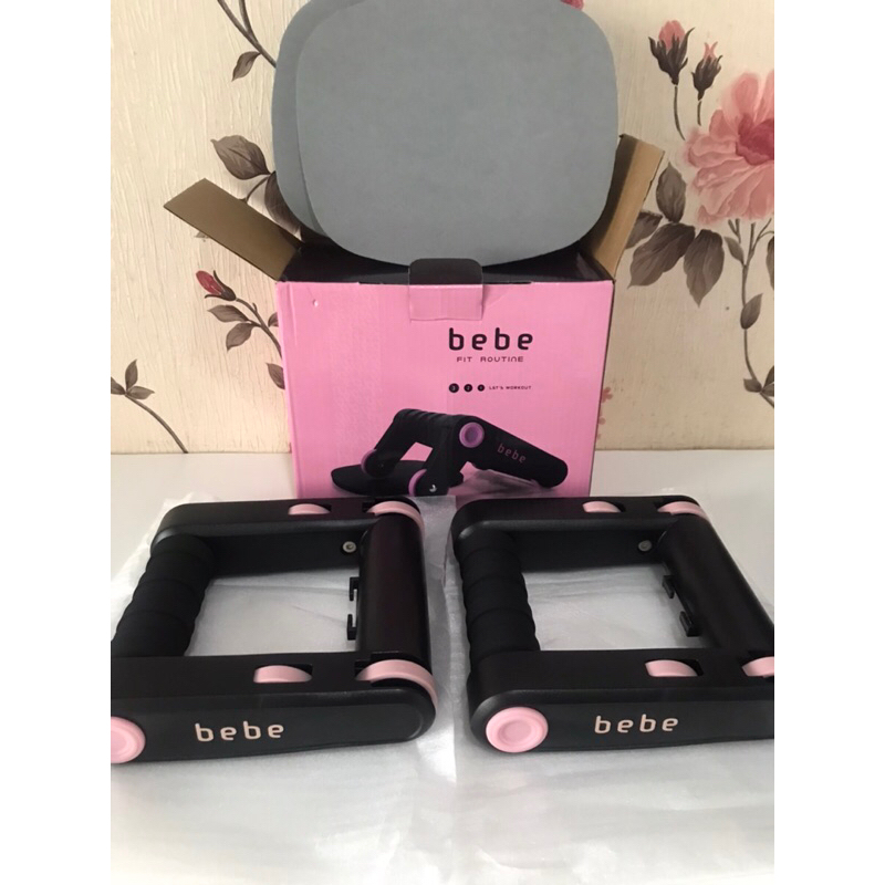 bebe fit routine : 2in1 Roller x Handles + Slide Pad | Shopee Thailand
