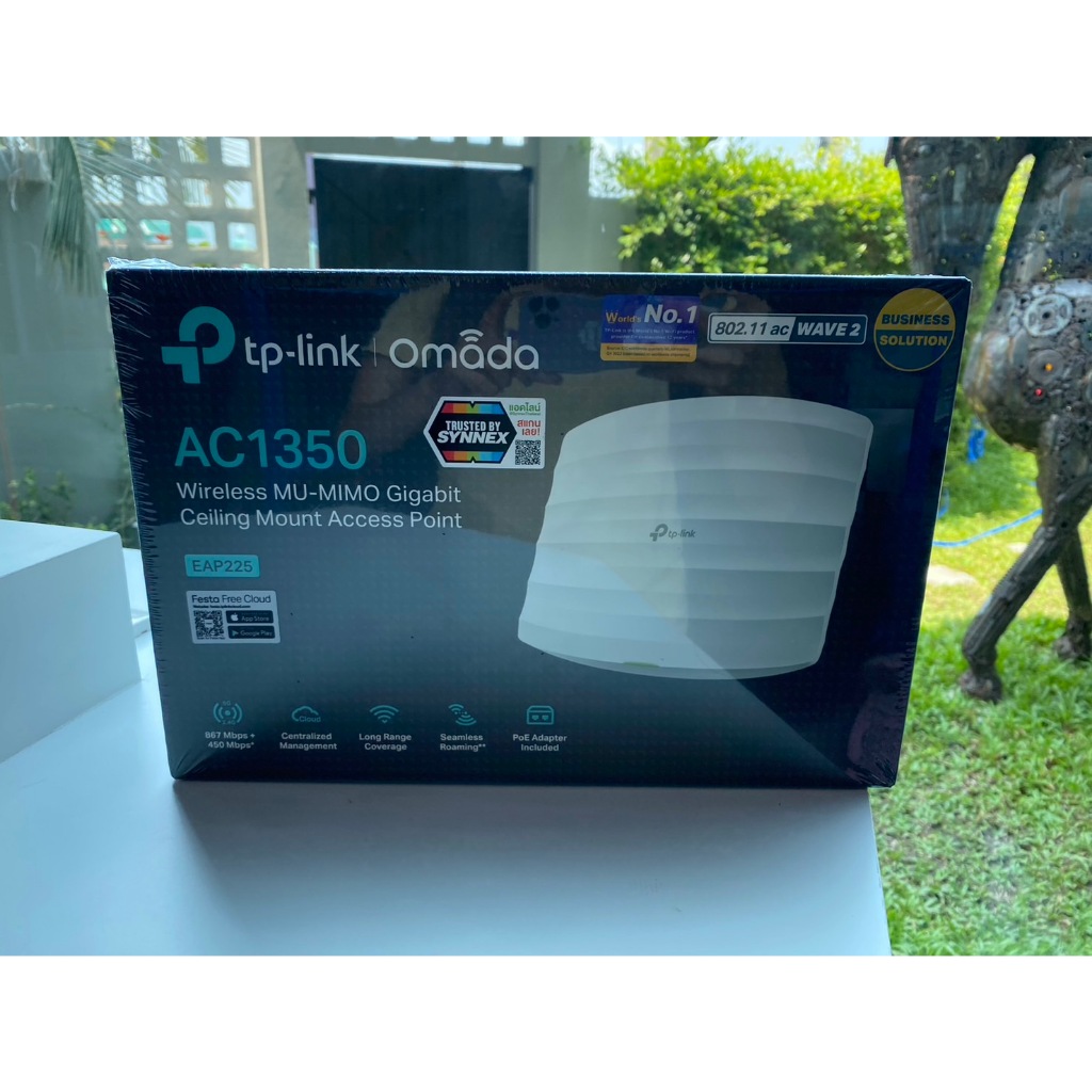 ของใหม่ Access Point ตัวขยายสัญญาณ TP-LINK EAP225 AC1350 Wireless MU ...
