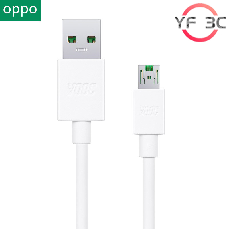 YF 3C สายชาร์จ OPPO R9 VOOC สายชาร์จเร็ว 7PIN Micro USB 5V/4A 1เมตร 2เมตร หัวชาร์จเร็ว ของแท้ ...