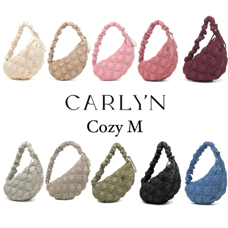 🇹🇭พร้อมส่งในไทย กระเป๋า carlyn cozy m (Size M) ของแท้ 100% | Shopee ...