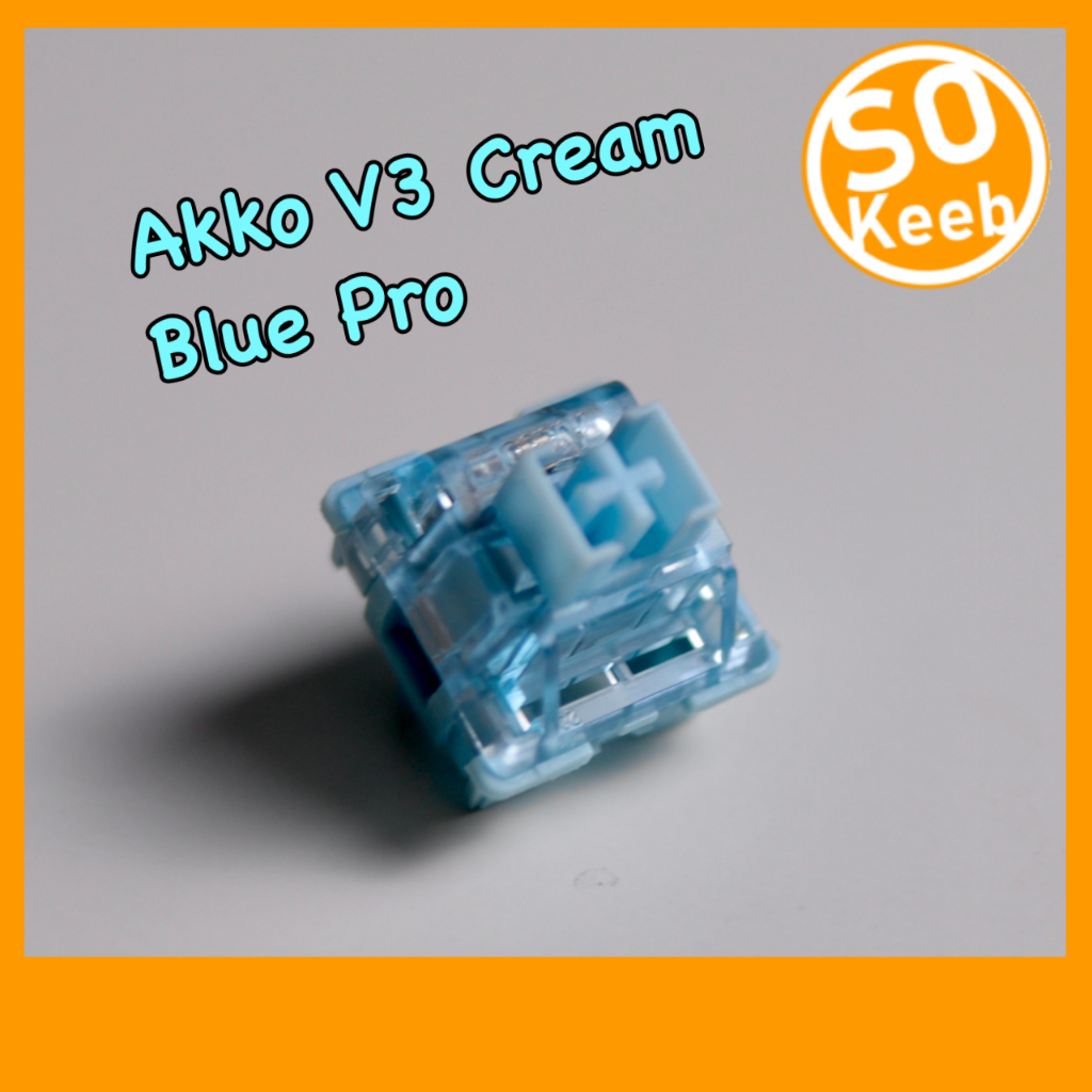 Akko V3 Cream Blue Pro Switch (Tactile) 10ชิ้น สำหรับ Mechanical ...
