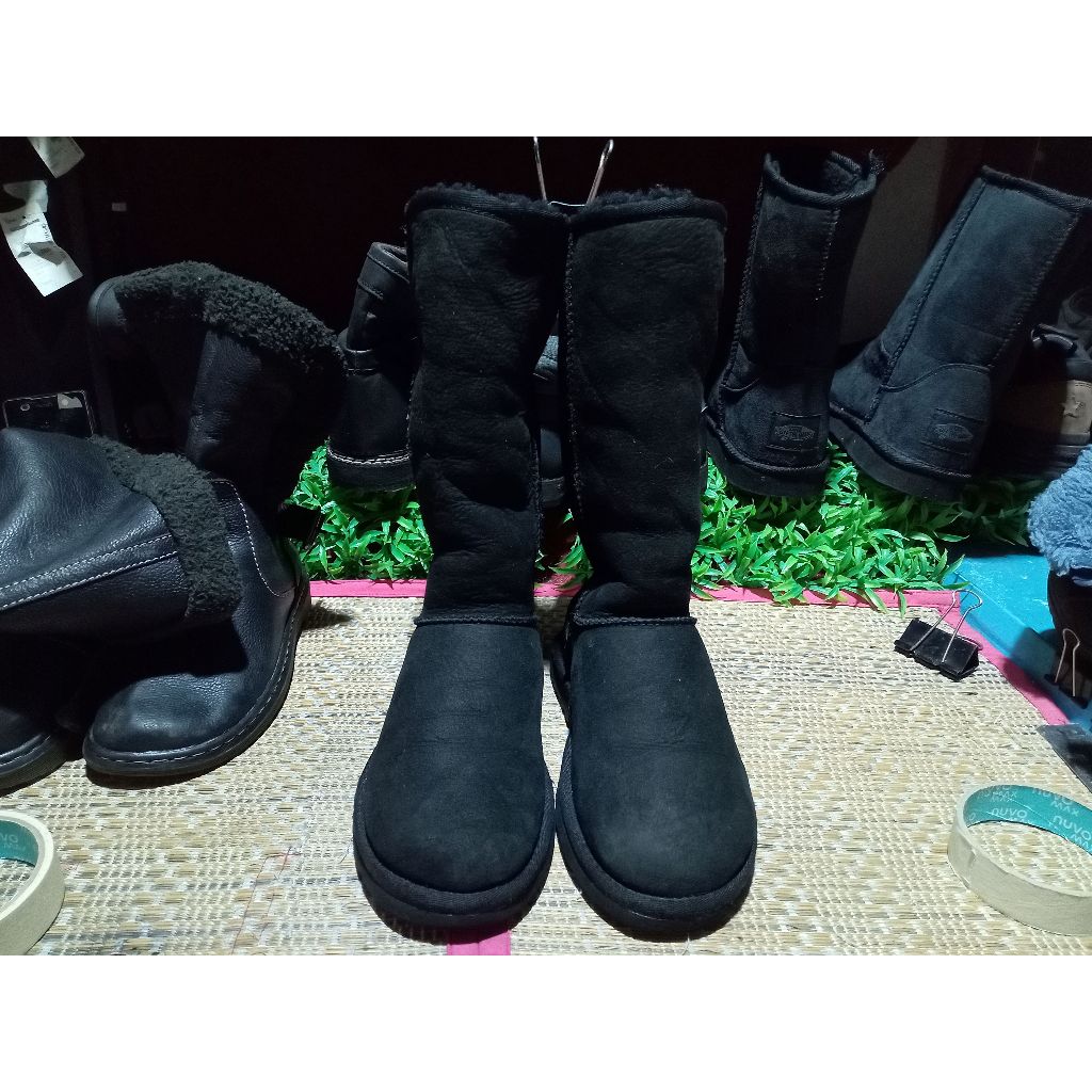รองเท้าบูท Ugg f10010g ดำ # 37 # 23.0 cm | Shopee Thailand