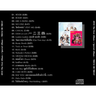 CD Audio คุณภาพสูง เพลงไทย 4EVE The First Album + Special Album - TRICK ...