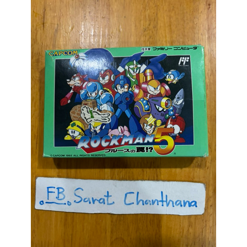 Famicom Games Rockman 5 | Shopee Thailand