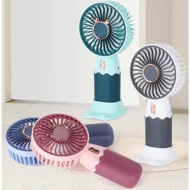2-in-1 ใหม่ พัดลมไฟฟ้า รุ่น Fan DD5630 ขนาดเล็ก ชาร์จ USB ตั้งโต๊ะ ...