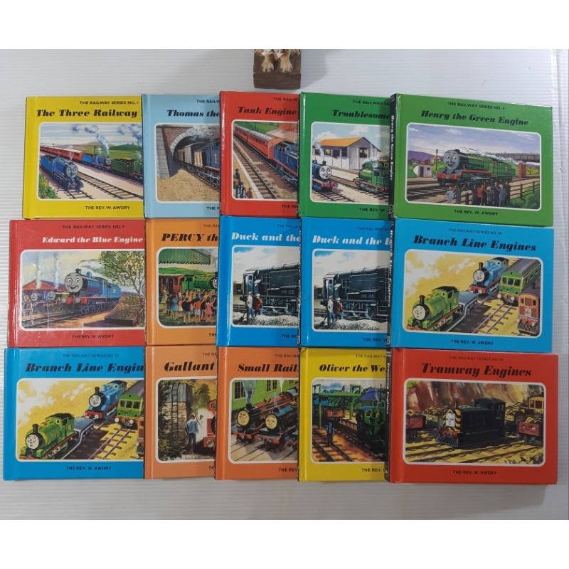 The Railway Series By The Rev. W . Awdry หนังสือภาษาอังกฤษมือสองปกแข็ง ...