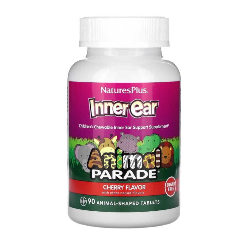 Probiotic หู ลำคอ สำหรับเด็ก 90 เม็ด Chewable Inner Ear Support โพรไบโ ...