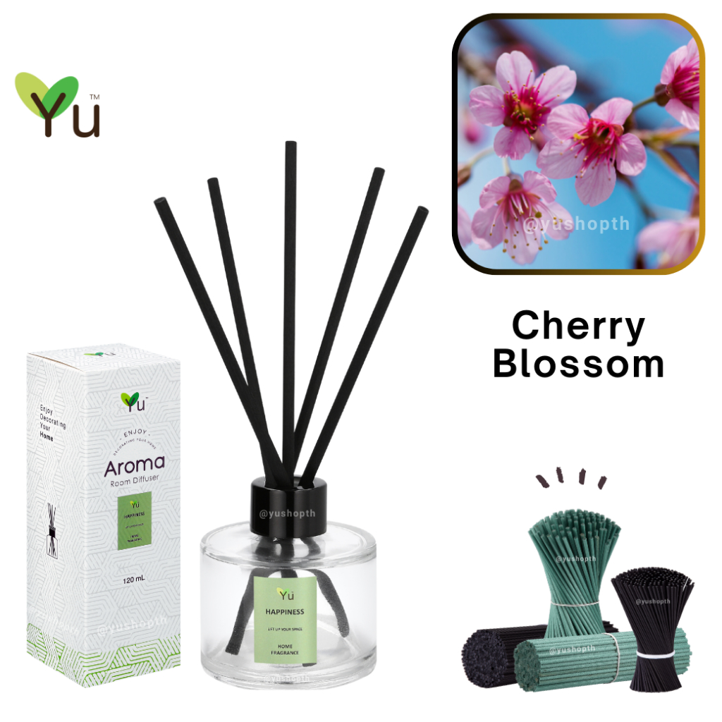 🌟กลิ่น Cherry Blossom | Room Diffuser ก้านไม้หอม : กลิ่นดอกซากุระ กลิ่น ...