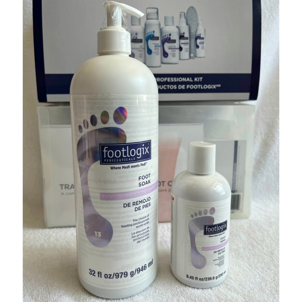 Footlogix #13 Foot Soak 2 ขนาด 250 / 946 ml. สำหรับแช่เท้าผ่อนคลาย ของ ...