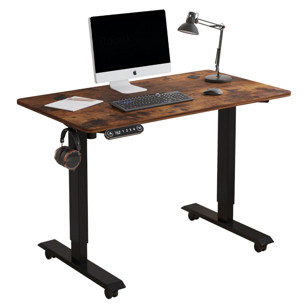BilBil 43 inches/110CM Height-adjustable table Electric Standing Desk ...
