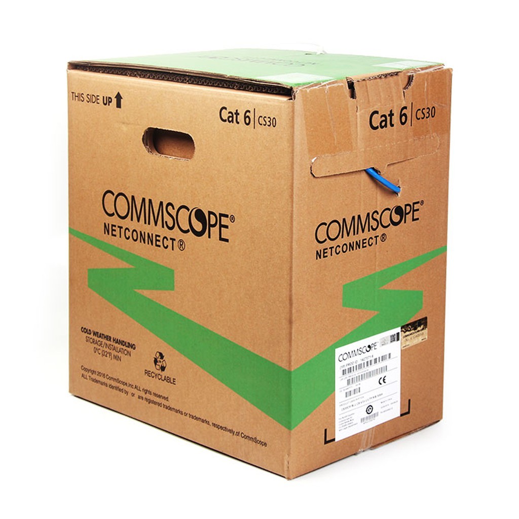 สาย LAN AMP by commscope CAT6 CS30 305 เมตร | Shopee Thailand