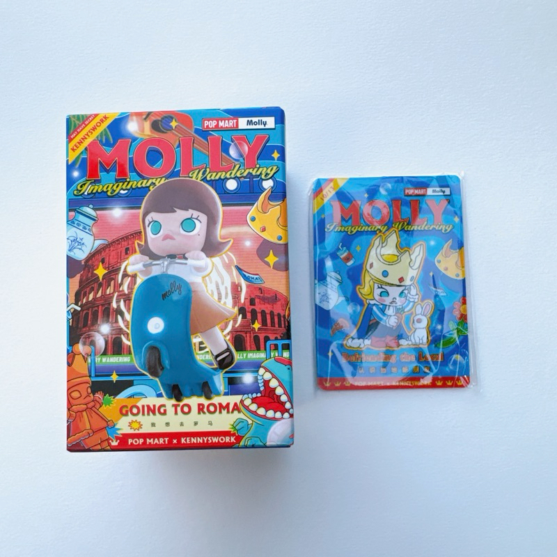 Popmart Molly-Going to Roma-Befriending with local (card พิเศษ ...