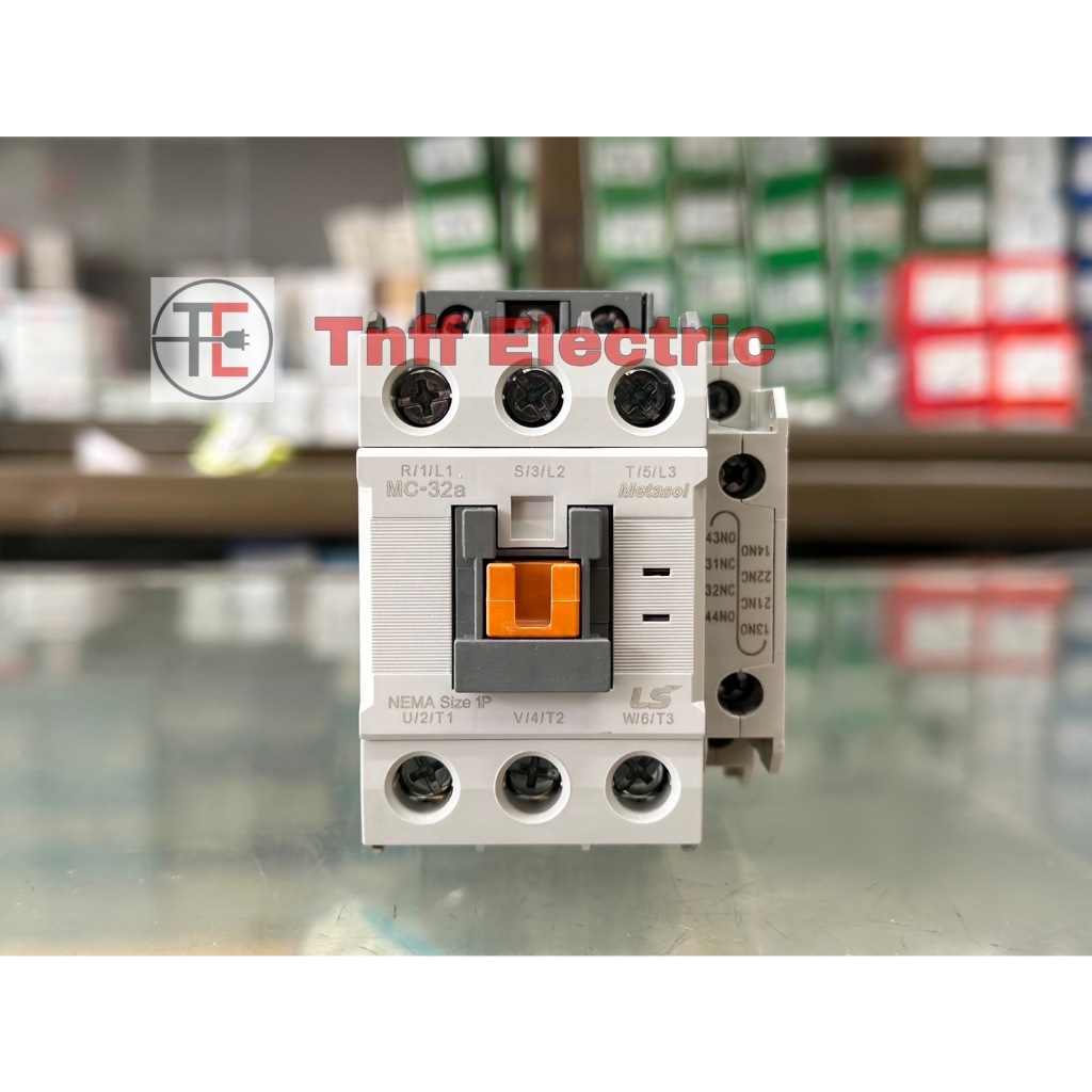 LS MC-40a 1a1b (คอยล์ 220V, 380V) แมกเนติก คอนแทคเตอร์ (1NO + 1NC ...