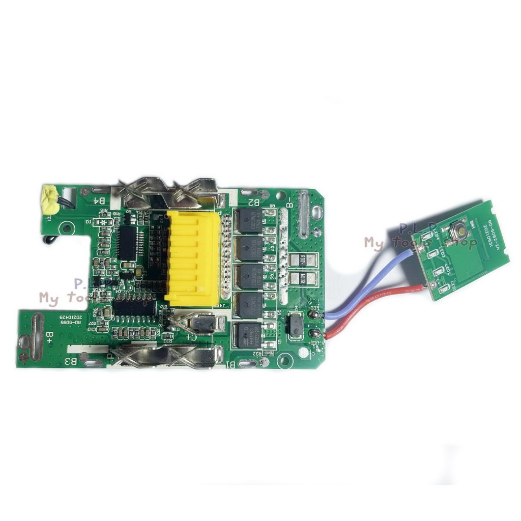 บอร์ดป้องกันที่ชาร์จ BL1860 Li-Ion BMS PCB สําหรับ Makita 18V สินค้า ...