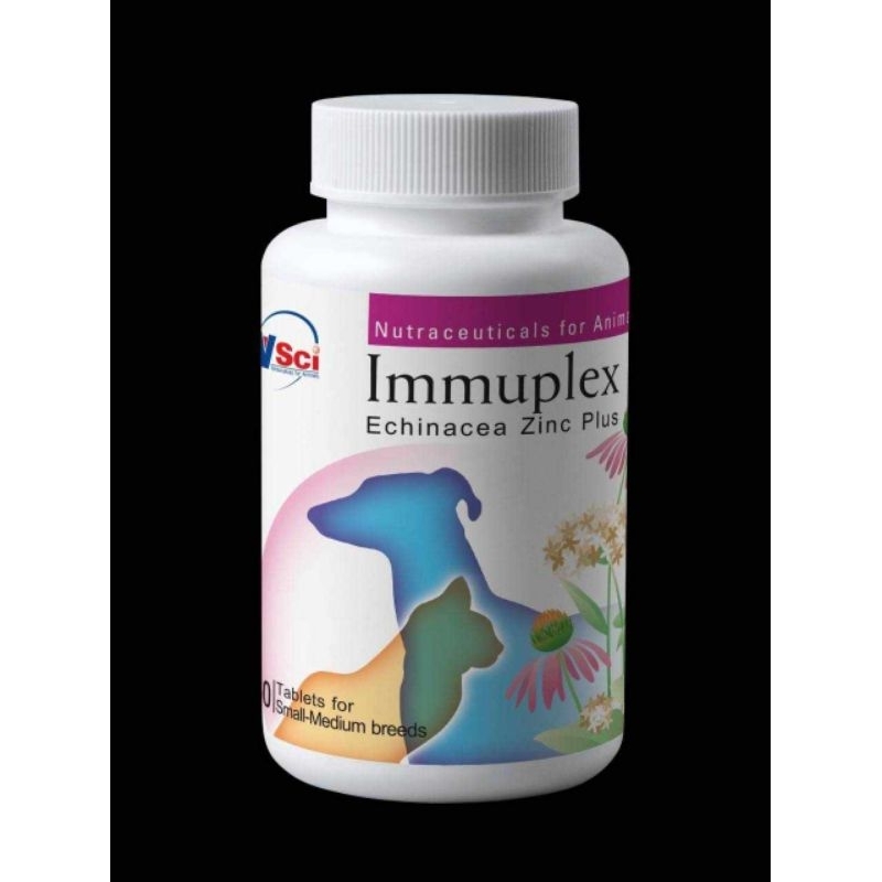 Immuplex B cat dog 60 tabs อาหารเสริมภูมิต้านทาน สุนัข แมว 60 เม็ด ...