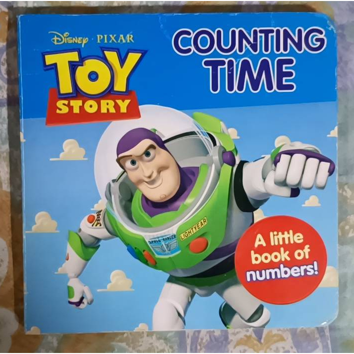 หนังสือภาษาอังกฤษ DISNEY PIXAR TOY STORY COUNTING TIME หนังสือบอร์ดบุ๊ค ...