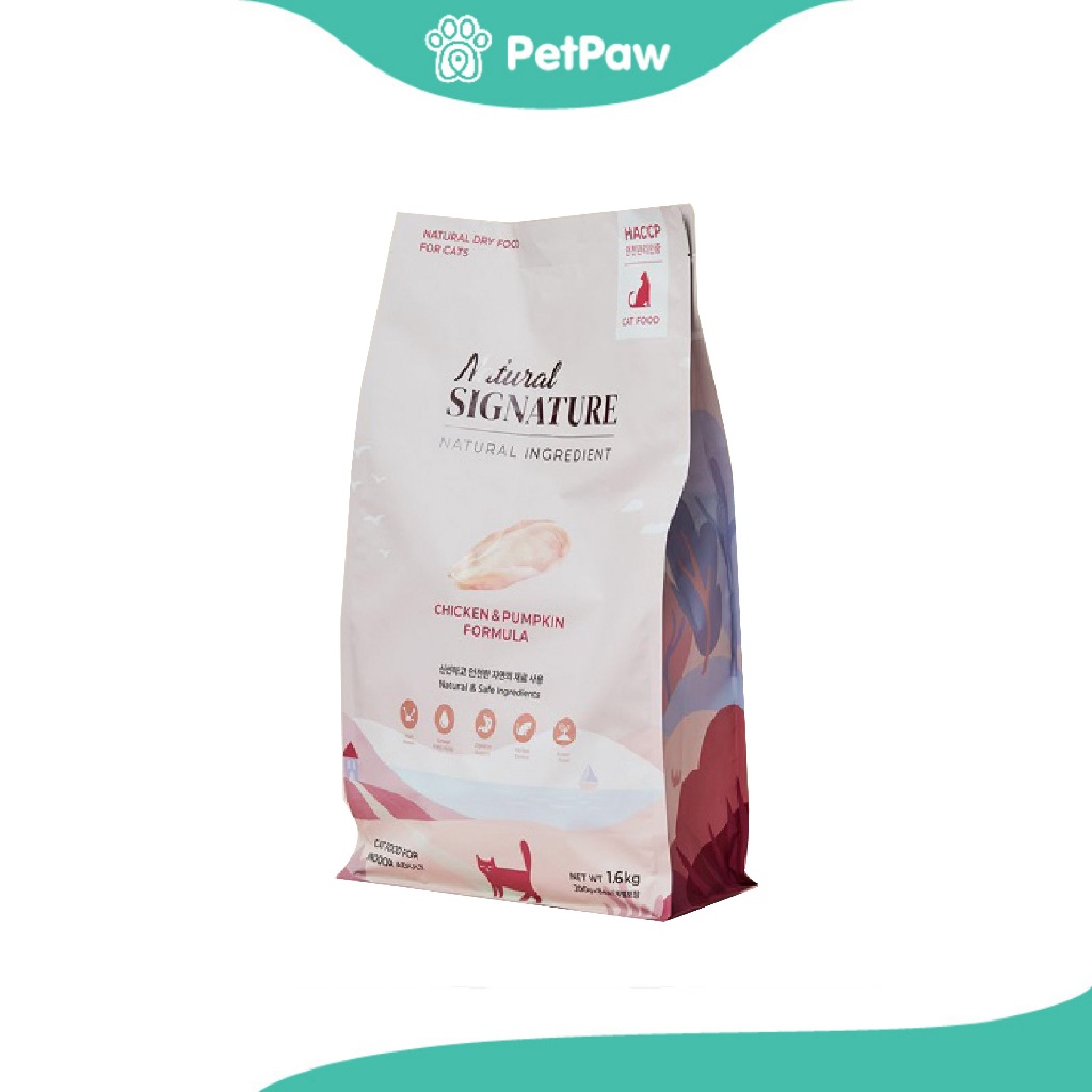 Natural Signature Cat Chicken อาหารเม็ดแมว สูตรไก่และฟักทอง ออแกนิกซ์ 1 ...