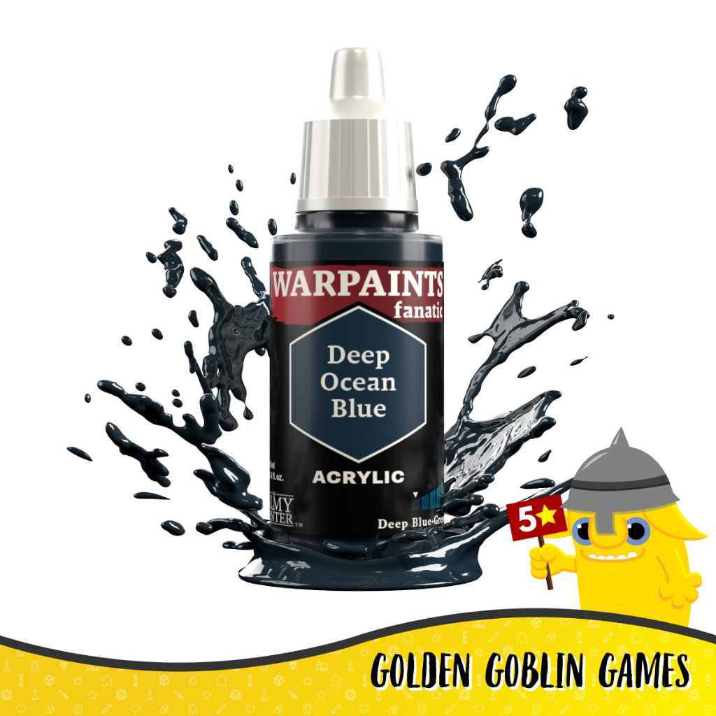 Warpaints Fanatic: Acrylic: Deep Ocean Blue (B13) | Shopee Thailand