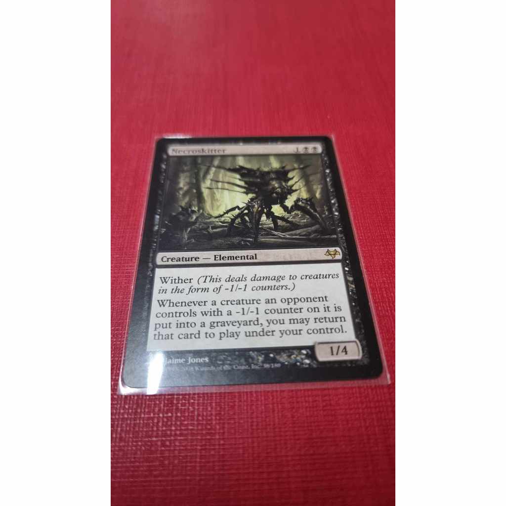 Necroskitter การ์ด Magic The Gathering ของแท้จากชุด Eventide | Shopee ...