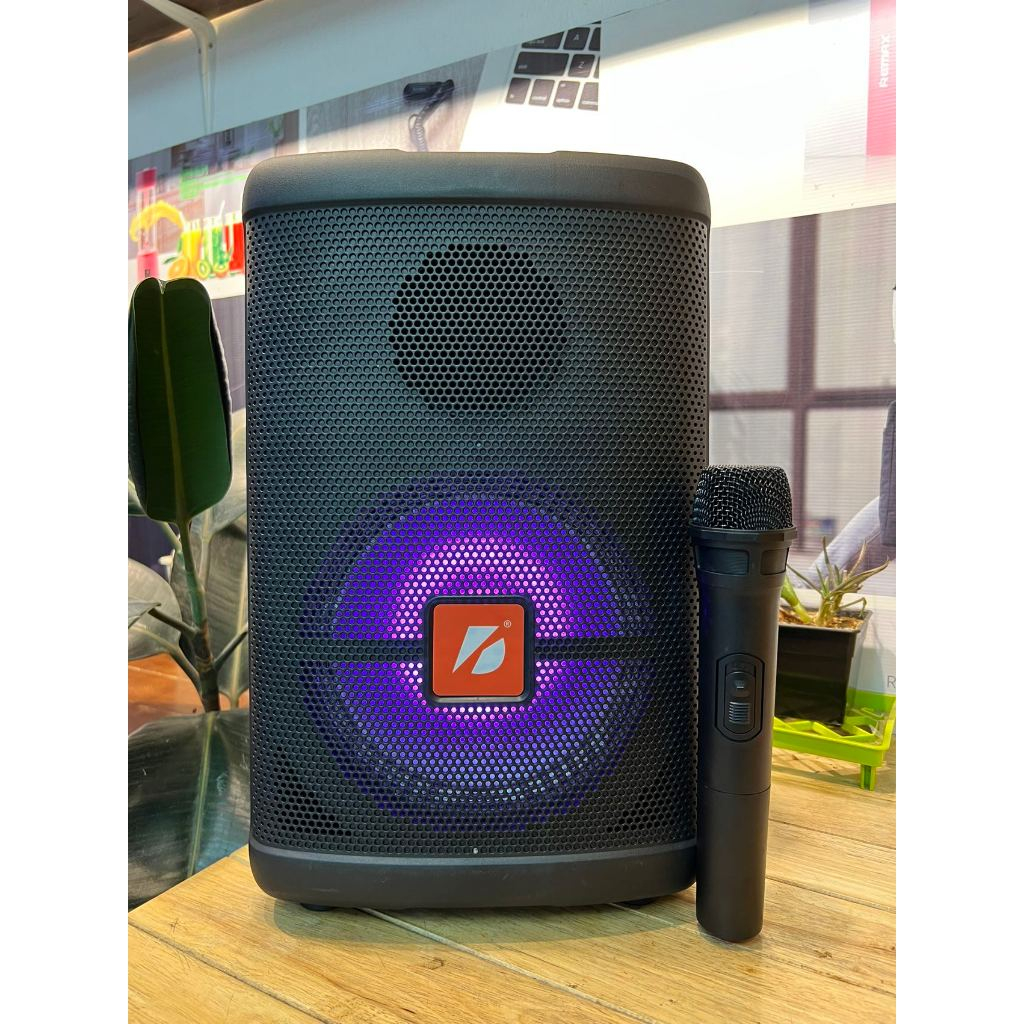 ลำโพงบลูทูธ KTS-1279 คาราโอเกะ พร้อมรีโมทและไมค์ไร้สาย เบสแน่น เสียงดี ...